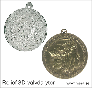 Medaljer - Plaketter - Priser - Allt med egen design