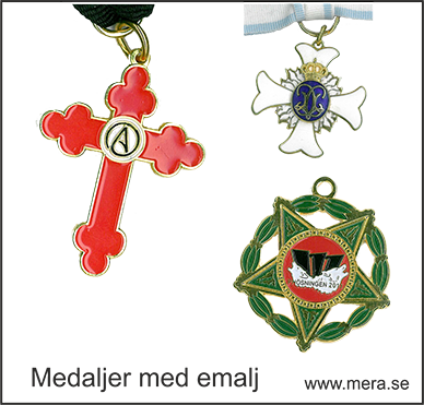 Medaljer - Plaketter - Priser - Allt med egen design